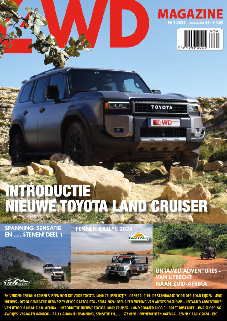 Uitgave 4WD 1- 2025 (digitaal & fysiek blad) - 4WD Magazine